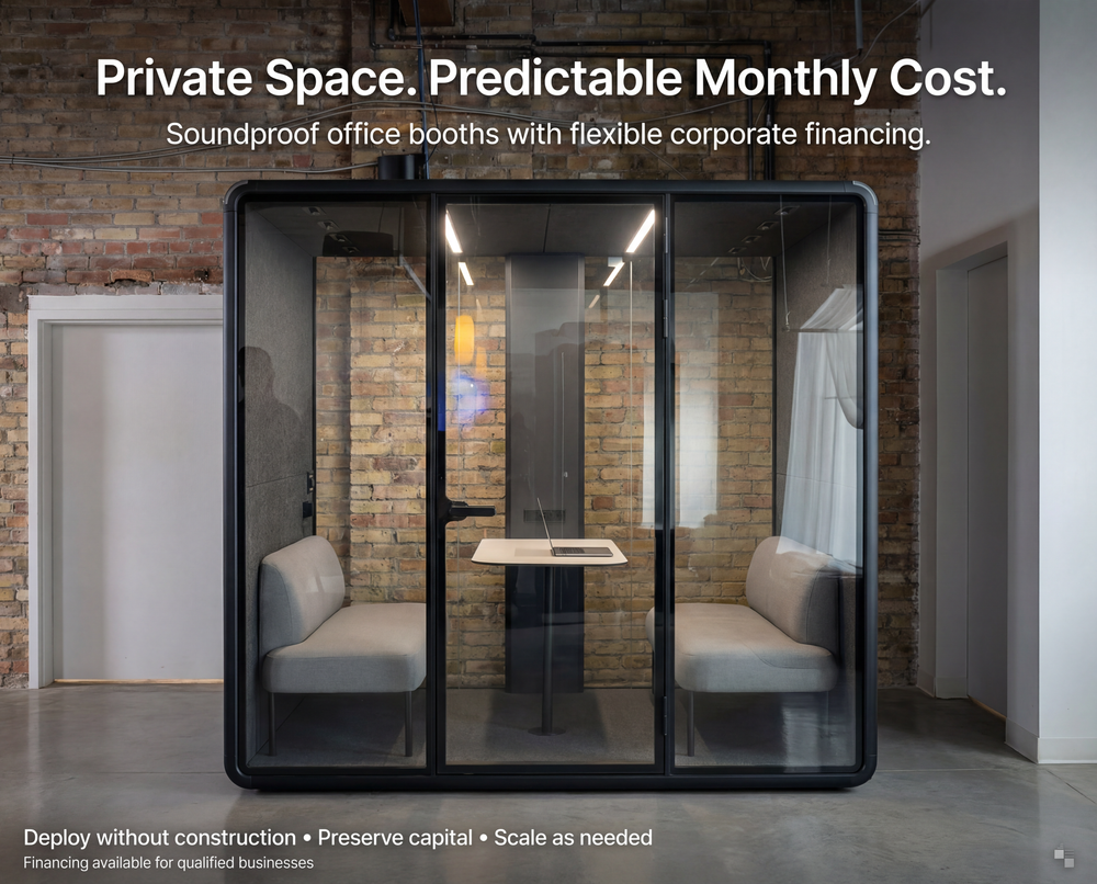 Soundproof Work Pods for Home & Office – Quiet Cabins Canada